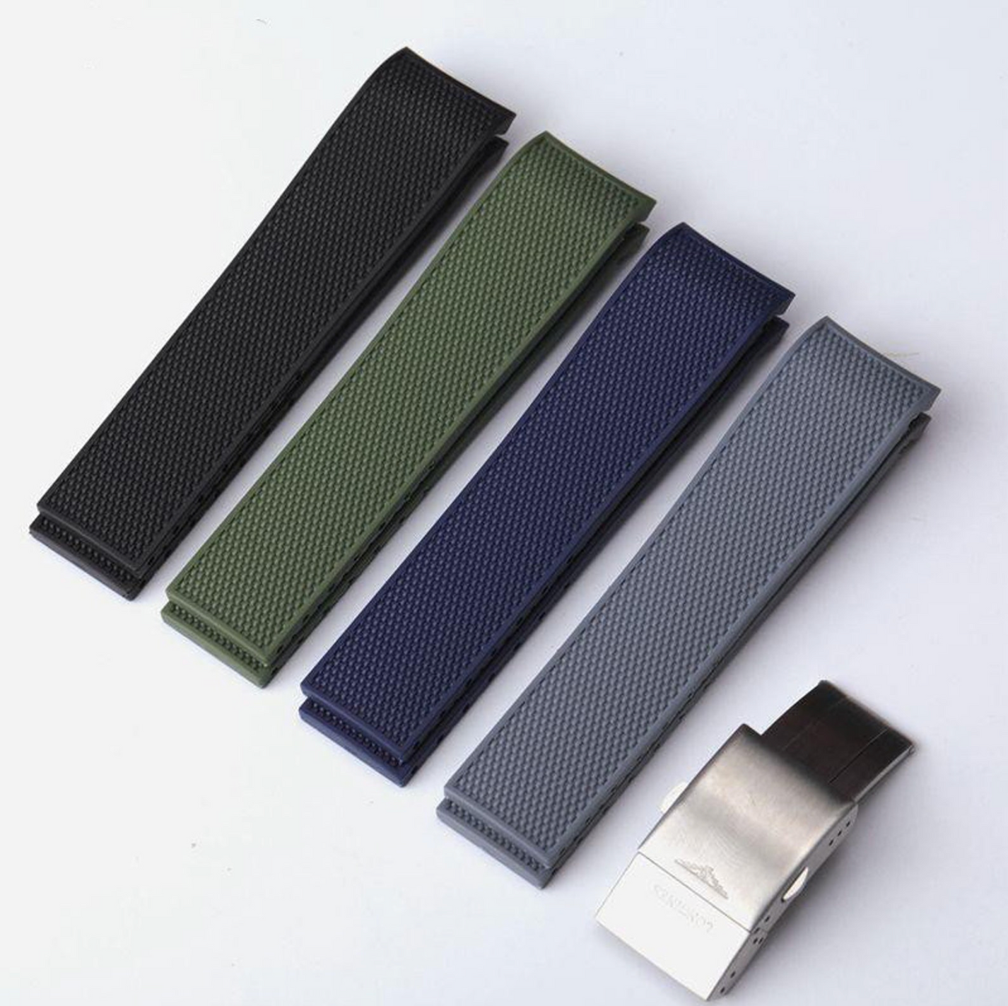 Longines HydroConquest Replacement Rubber Watch Strap 20mm – STRAPVERS